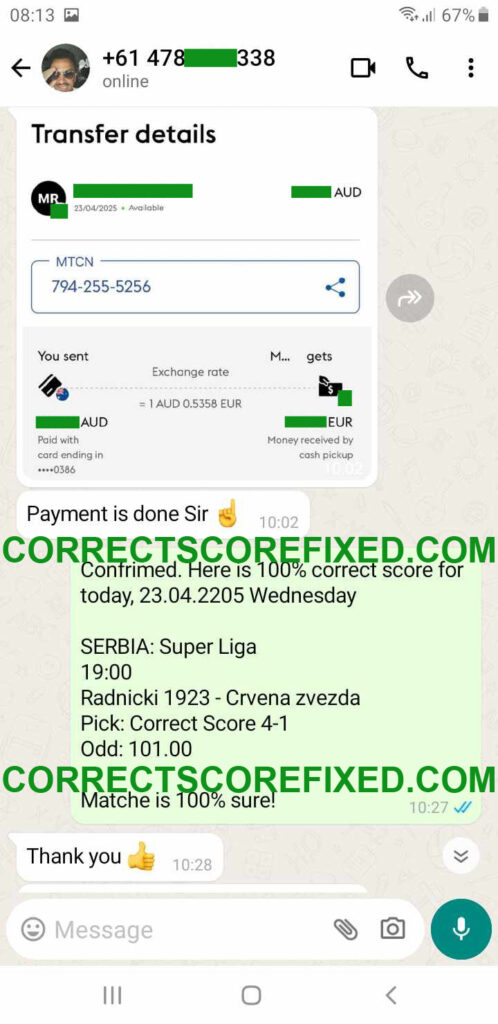 CORRECT SCORE FIXED MATCHES 100% SURE - Fixed Match, Correct Score ...