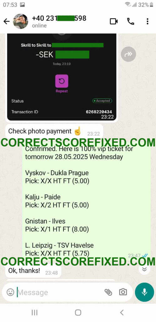 CORRECT SCORE FIXED MATCHES 100% SURE - Fixed Match, Correct Score ...