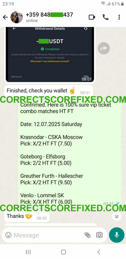 CORRECT SCORE FIXED MATCHES 100% SURE - Fixed Match, Correct Score ...